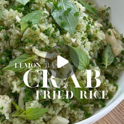 Cooked - Lemon Basil Crab Fried Rice