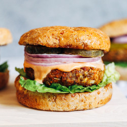 Cooked - Classic Lentil Burgers