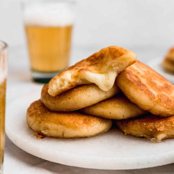 Cooked - Potato Arepas Filled With Cheese