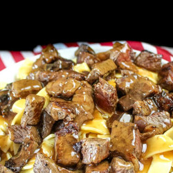 Cooked - Beef Tips And Noodles