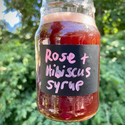 Cooked - Rose Syrup With Hibiscus
