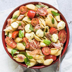 Cooked - Parma Ham And Caprese Pasta Salad