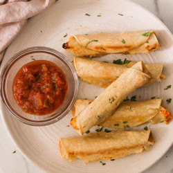Cooked - Quick & Easy Homemade Chicken Taquitos Recipe
