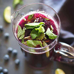 Cooked - Blueberry Mojito Pitcher Recipe